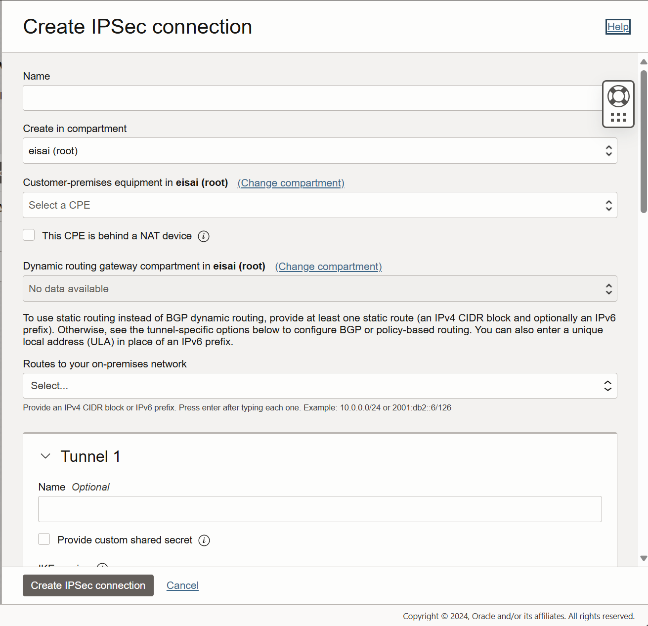 How to connect Oracle OCI and Opnsense with IPsec (Site-to-Site VPN) – ′未那。